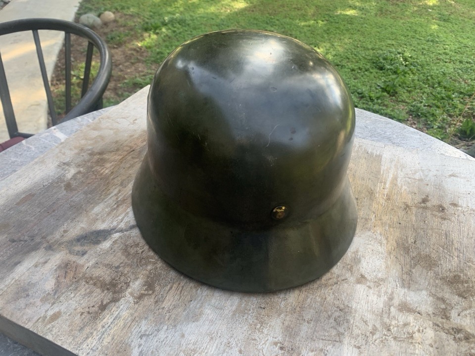 WWII German M35 Army Heer Steel Helmet Shell Q68 Quist Stahlhelm | eBay