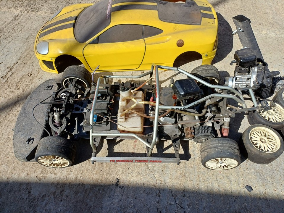 1/5 scale r/c fg models ferrari (spares or repair) 2 stroke petrol ...