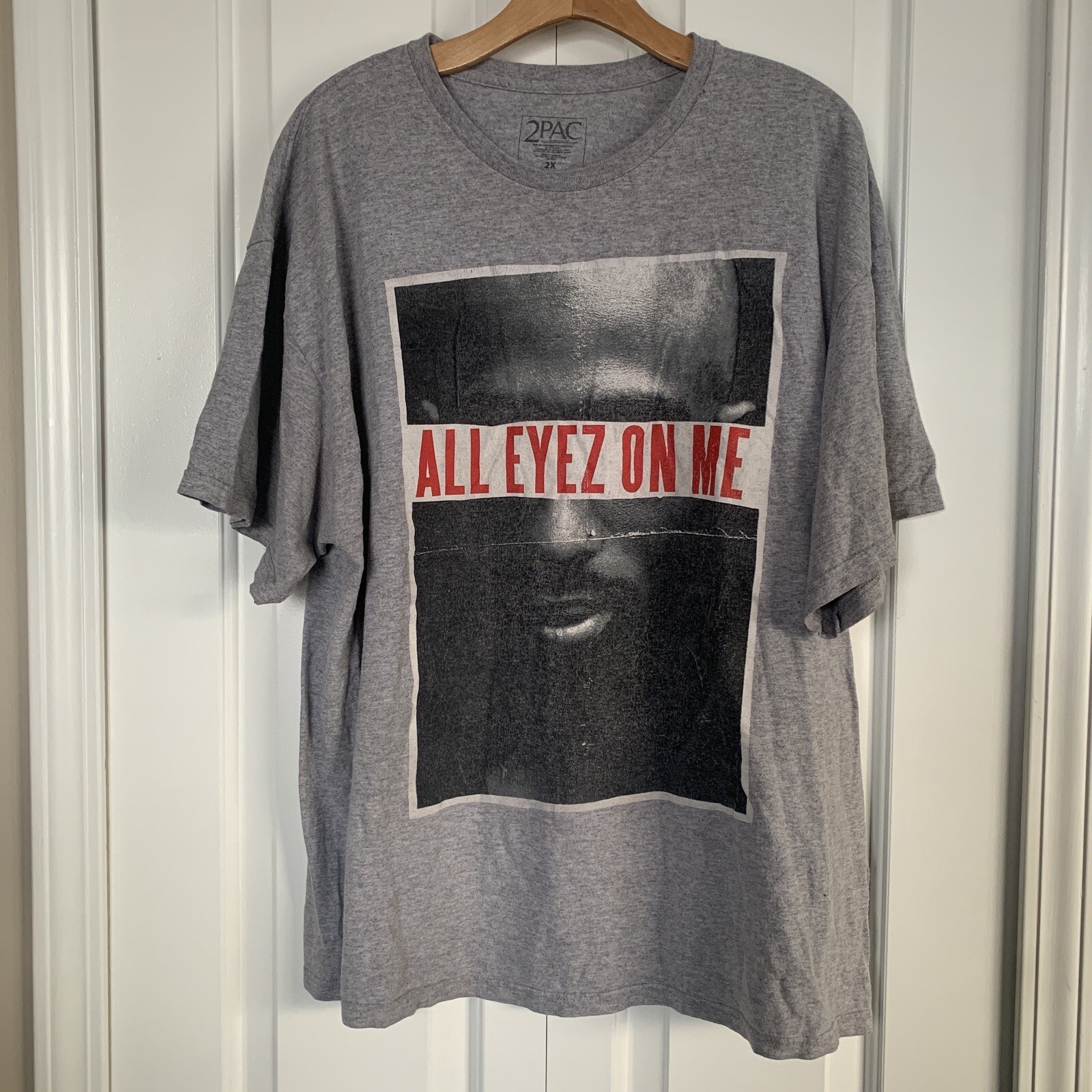 Tupac All Eyez On Me 2Pac Graphic Shirt Sz 2XL - Gem