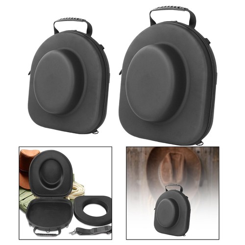 Cowboy Hat Storage Box Holder Hat Box Black Cap Organizer for Bowlers ...