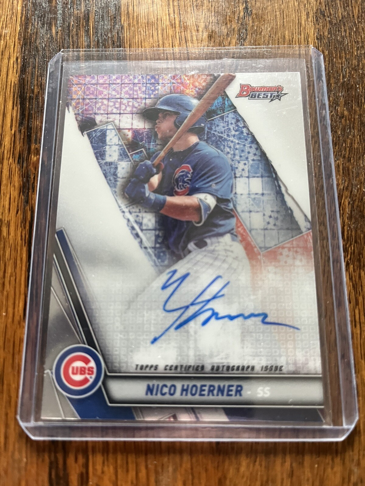 2019 Bowmans Best Nico Hoerner Best Of 2019 Auto Autograph #B19-NH Cubs ...