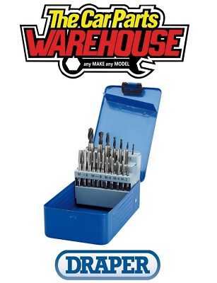 Draper 40891 Metric Screw Thread Cutting Tool Tap & HSS Drill Set TDS ...