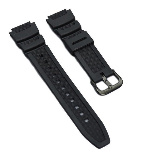 Rubber Watch Band For Casio Watch W-735H SGW-400H SGW-500H AE-1000W MRW ...