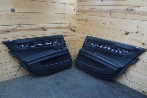 Set Rear Left Right Door Trim Panel W/sunshade Bmw F02 740 750 760 Li ...