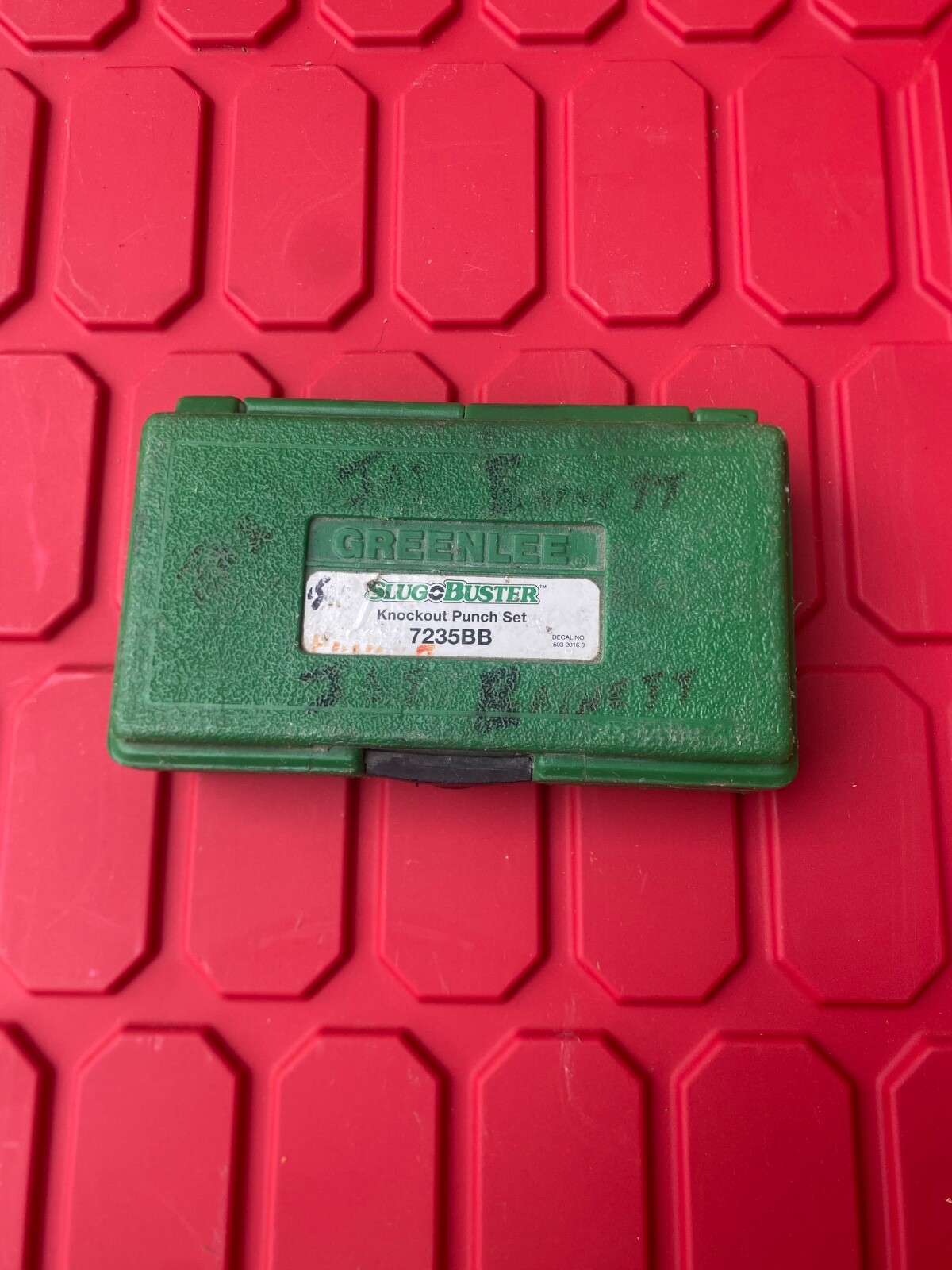 Greenlee Slug Buster Knockout Punch Set 7235BB 1/2"-1-1/4" Conduit | eBay