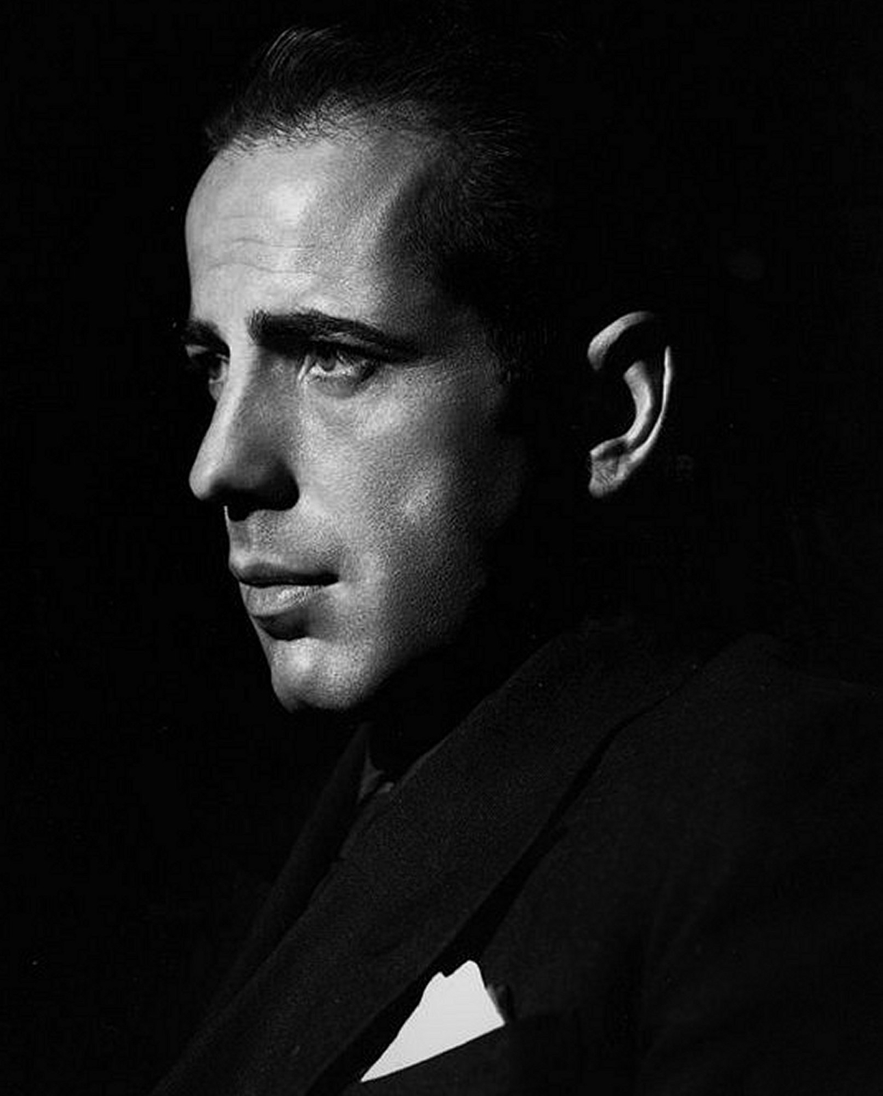 HUMPHREY BOGART Side Profile Photo (215-W ) | eBay