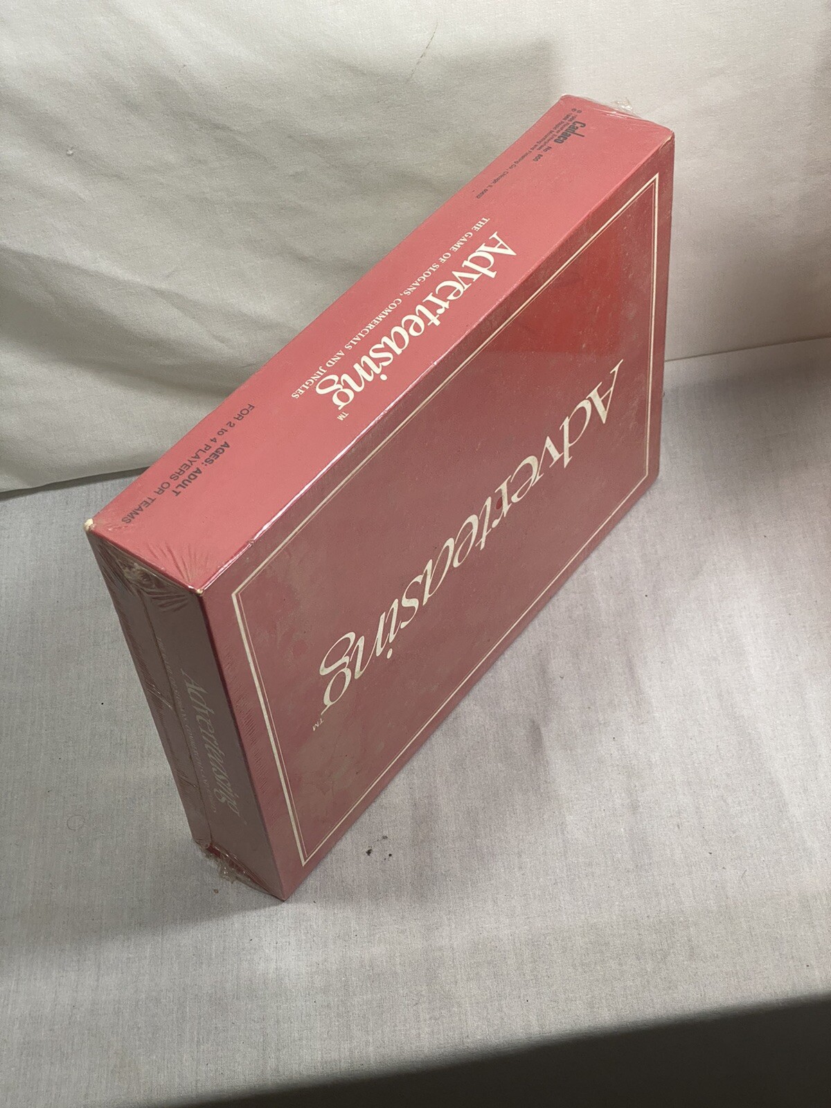 Vtg 1988 Adverteasing Board Game~The Game Of Slogans, Commercials ...