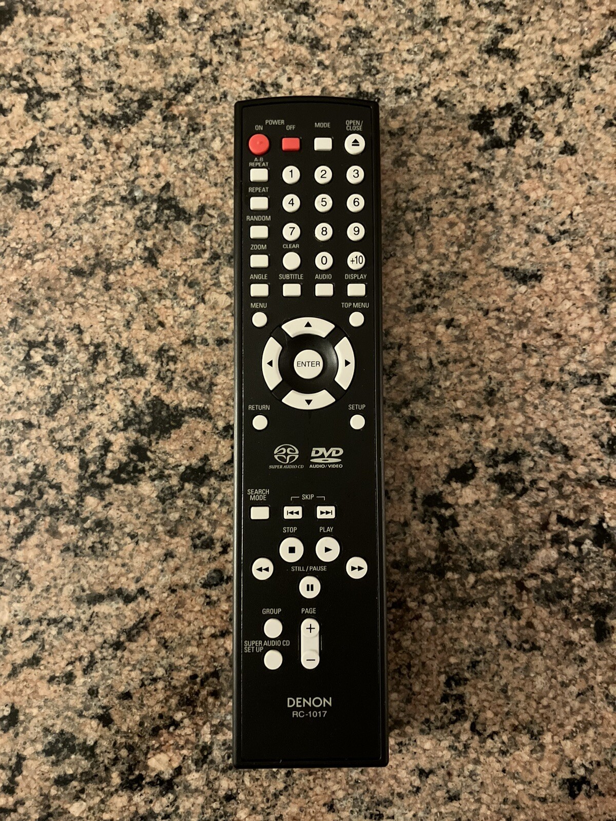 DENON RC-1017 Remote Control for DVD-757 DVD-1920 DVD-1930 DVD-1930CI ...