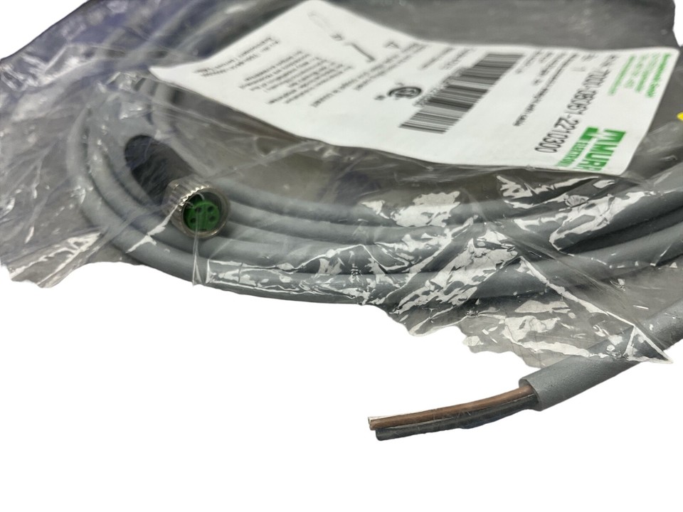 Murr Elektronik 7000-08061-2210300 M8 Female connector Straight w/cable ...