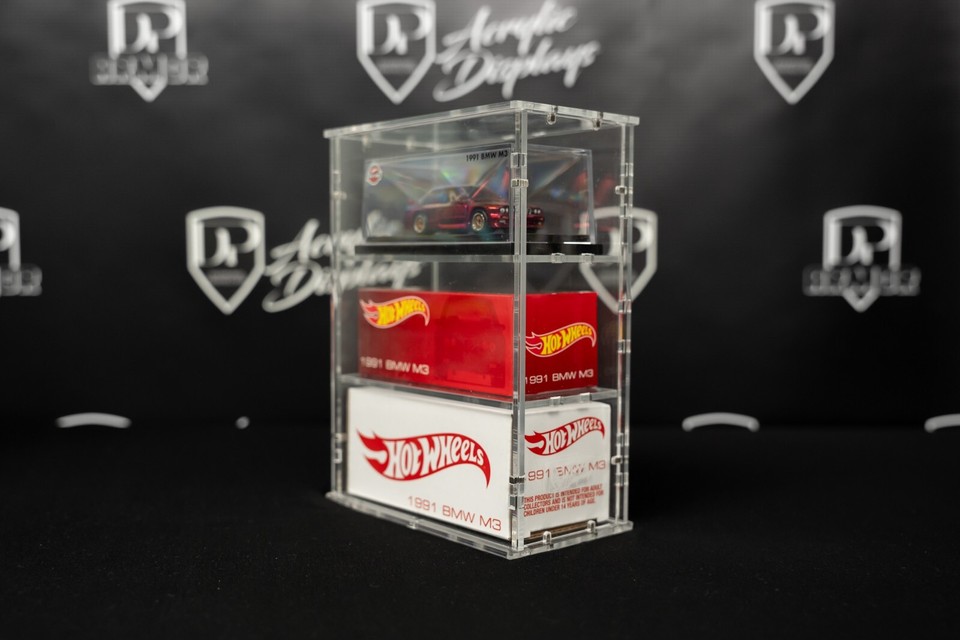 Diamond Protector Hot Wheels Boxed RLC Acrylic Display 2 Pack (RLC-3 ...