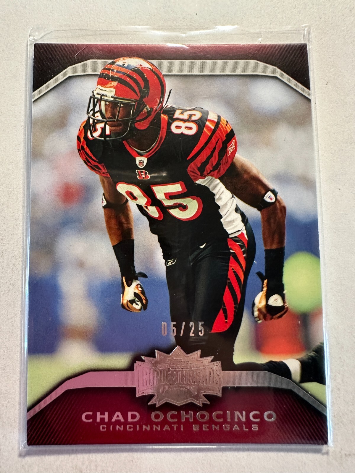K36,640 - 2010 Topps Triple Threads Ruby #30 Chad Ochocinco #/25 | eBay