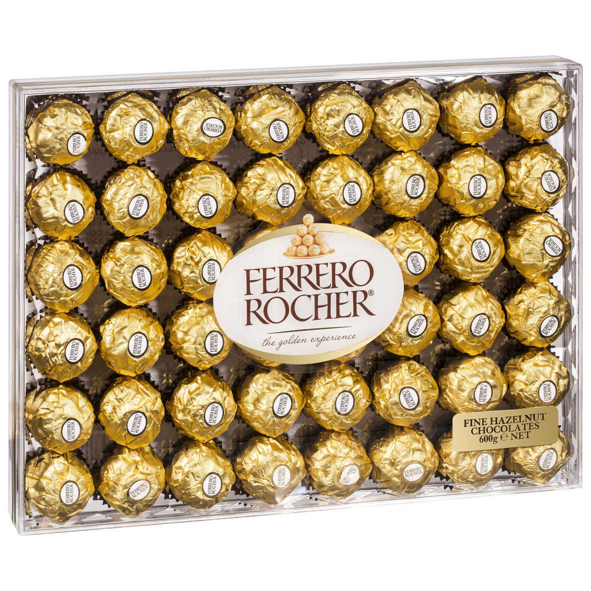 Ferrero Rocher Hazelnut Fine Milk Wafer Premium Chocolate 600g 48 Piece ...