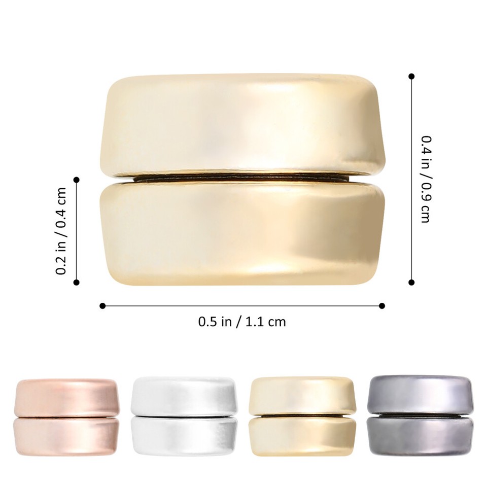 4 Pairs Magnetic Pin Cushion Hijab Magnets Scarf Button Accessories ...