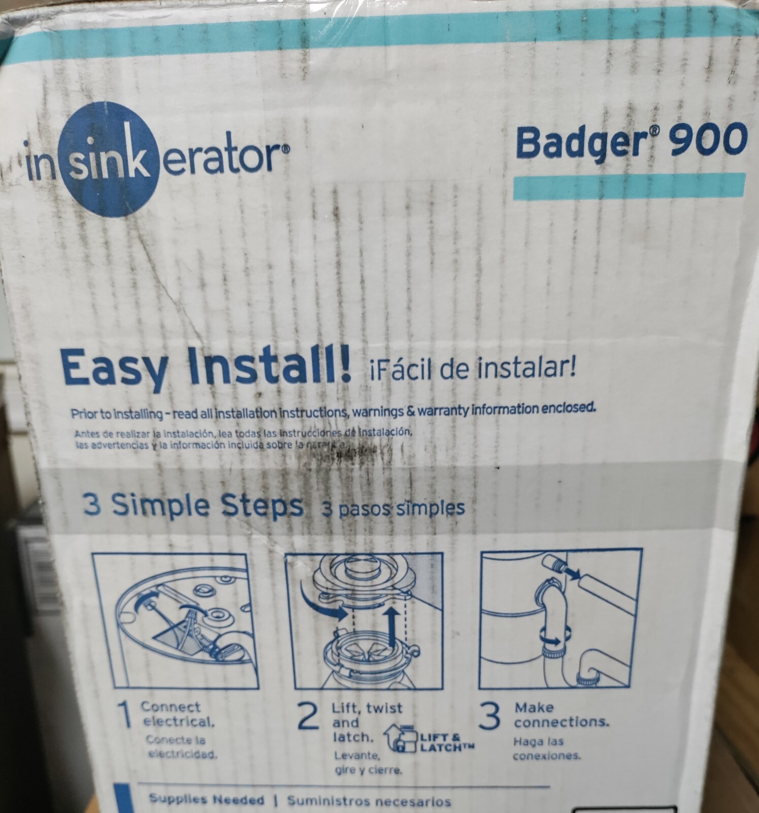 Insinkerator Badger 900 Garbage Disposal NEW!! | eBay