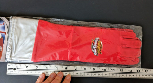 Vintage Power Rangers RED Ranger Gloves - Mack - Operation Overdrive ...