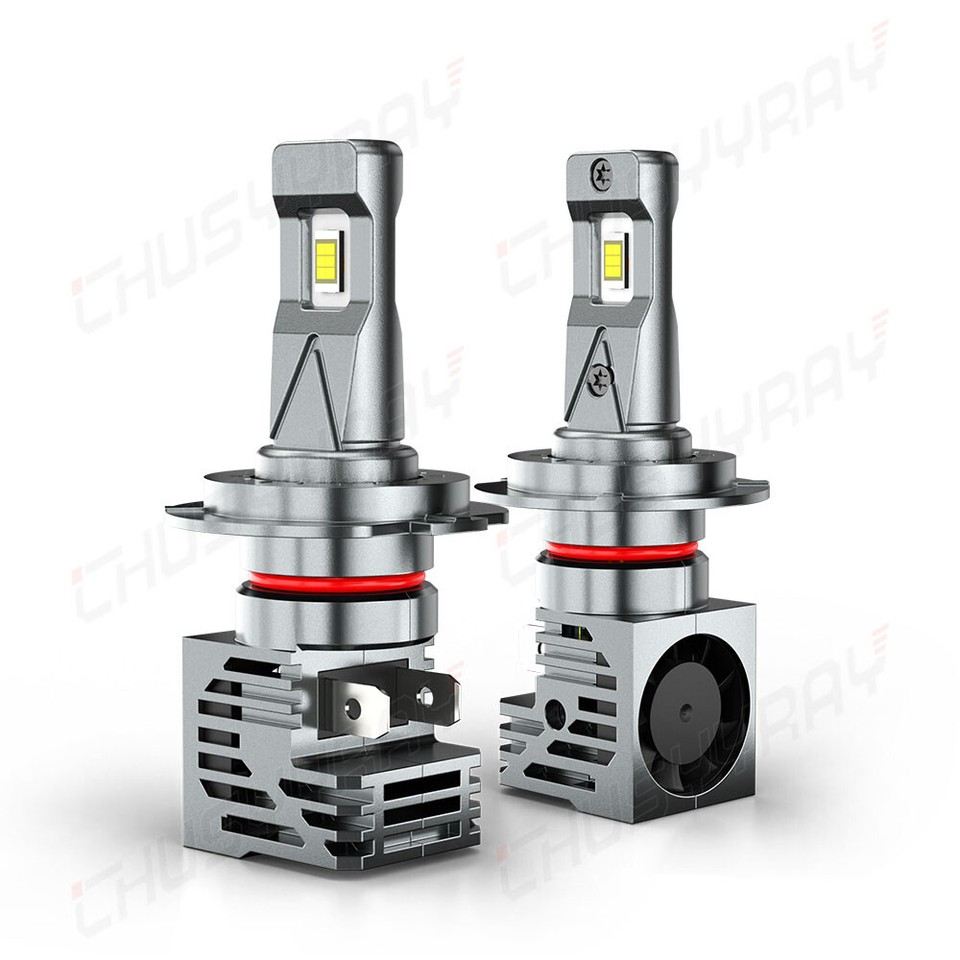 For Jaguar XJ8 1998-2007 Combo LED Headlight Bulbs High+Low Beam Kit ...