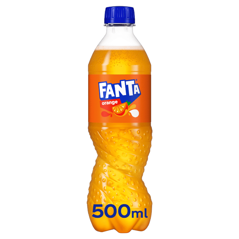 10 FANTA ORANGE Flavor Soda Sparkling Drink Lemonade European Treats ...