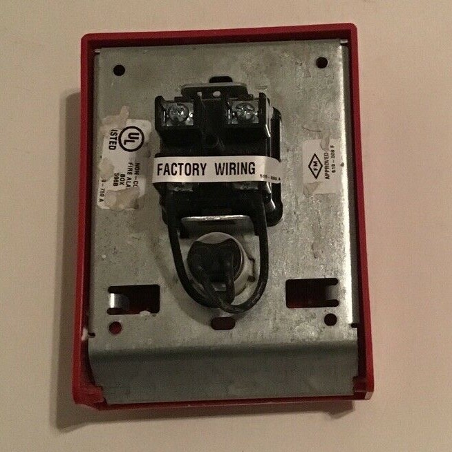 SIMPLEX 2099-9103 DOUBLE-ACTION (BREAKGLASS) PULL STATION, 2 IN/O | eBay