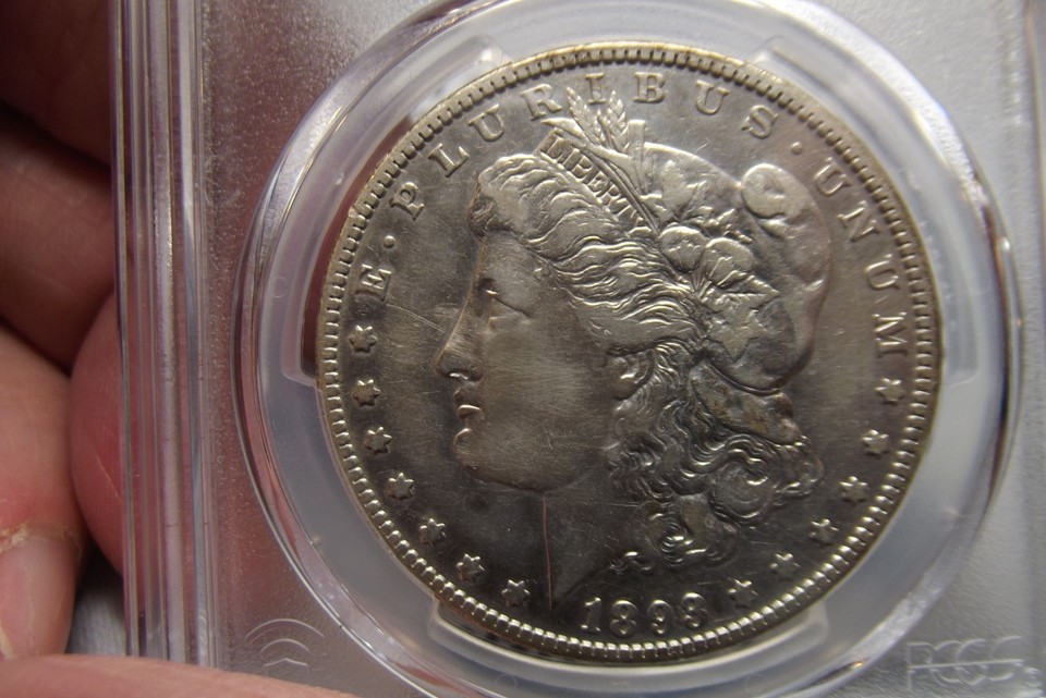 1893-P Key Date Morgan Silver Dollar PCGS VF Details Look | eBay