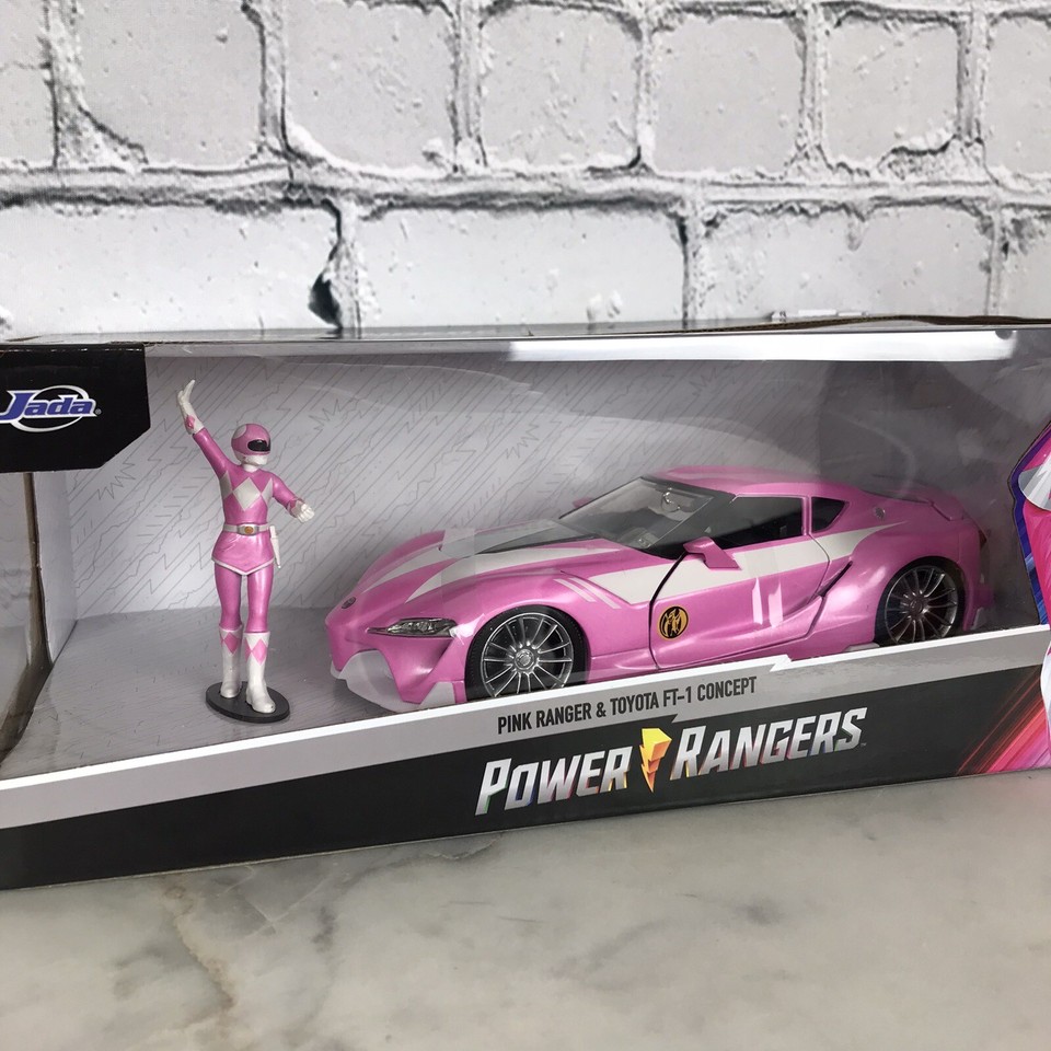 Jada Mighty Morphin Power Rangers Die-Cast Figures 4 Pack Collectible ...