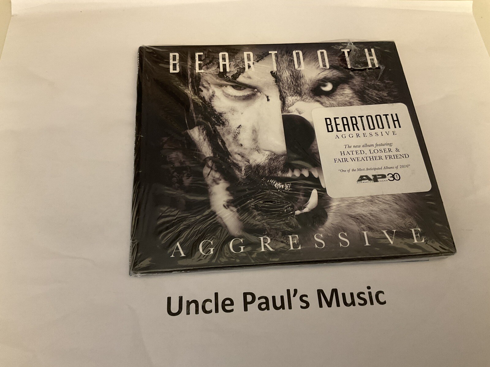 Aggressive by Beartooth (CD, 2016) brand New Factory Sealed ...