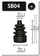 Shaftec SB04 CV Boot Kit for sale online | eBay