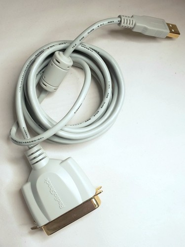 RadioShack Printer USB /FS Cable 28AWG/2C+24AWG/2C - 6 Ft, Vintage w/CD ...