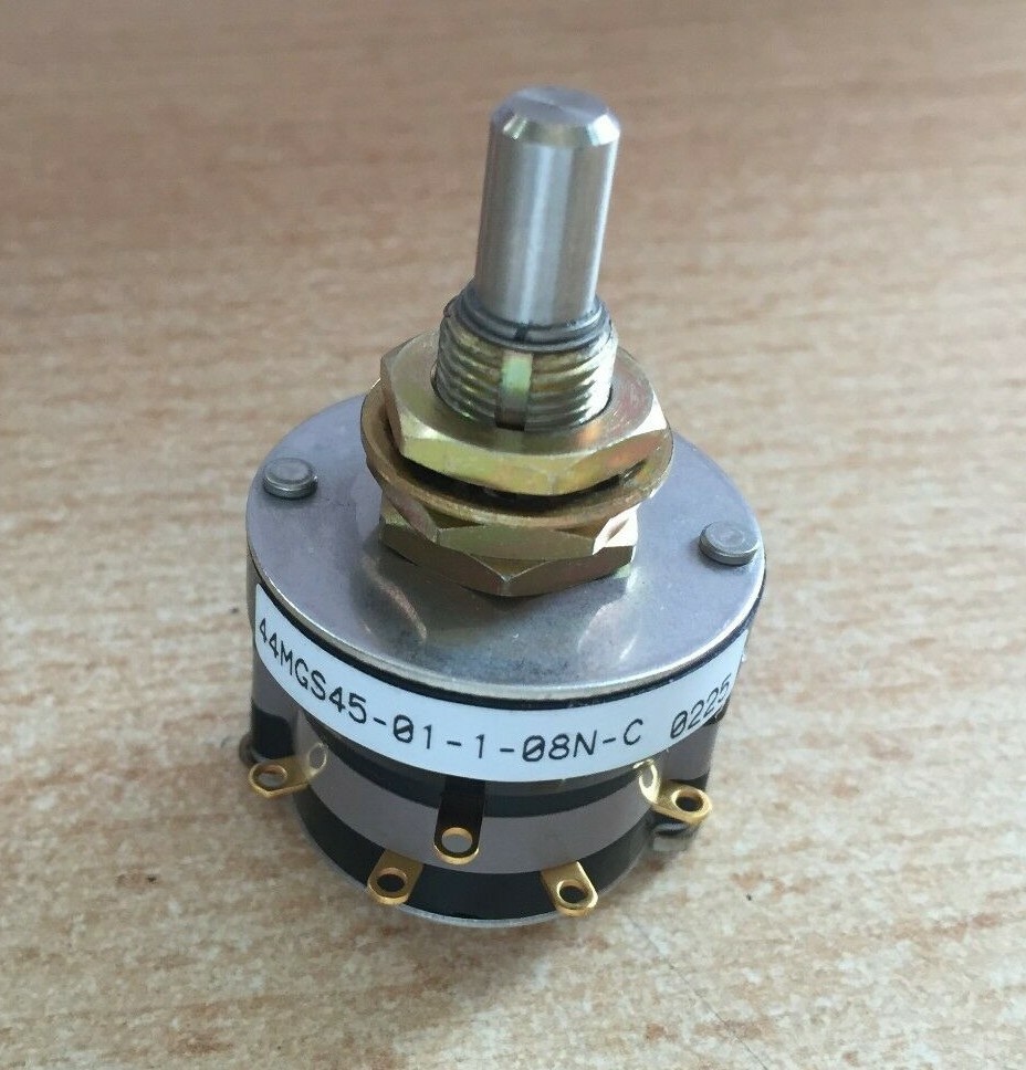 Military Rotary Switch Panel mount SP8T 5A 28VDC 115VAC Z3708 | eBay