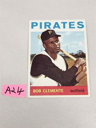 1964 TOPPS BOB CLEMENTE #440 BASEBALL CARD EXCELLENT CONDITION #A24 | eBay