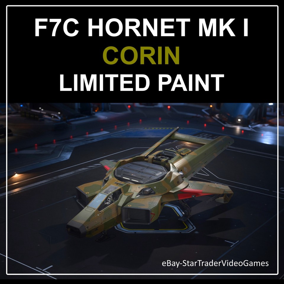 STAR CITIZEN PAINTS - F7C HORNET MK1 LIMITED PAINT PACK / SKIN | eBay