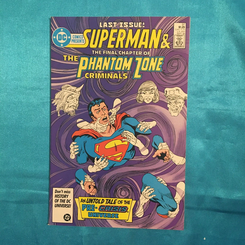 D.C. COMICS PRESENTS: # 97 SEPT. 1986, SUPERMAN & PHANTOM ZONE ...