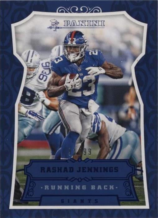 2016 Panini - Rashad Jennings #114 Blue Knight /99 for sale online | eBay