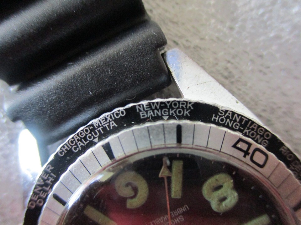 VINTAGE HERLO IMPERIAL MENS WATCH WINTON 17J MECHANICAL DIVE STYLE ...