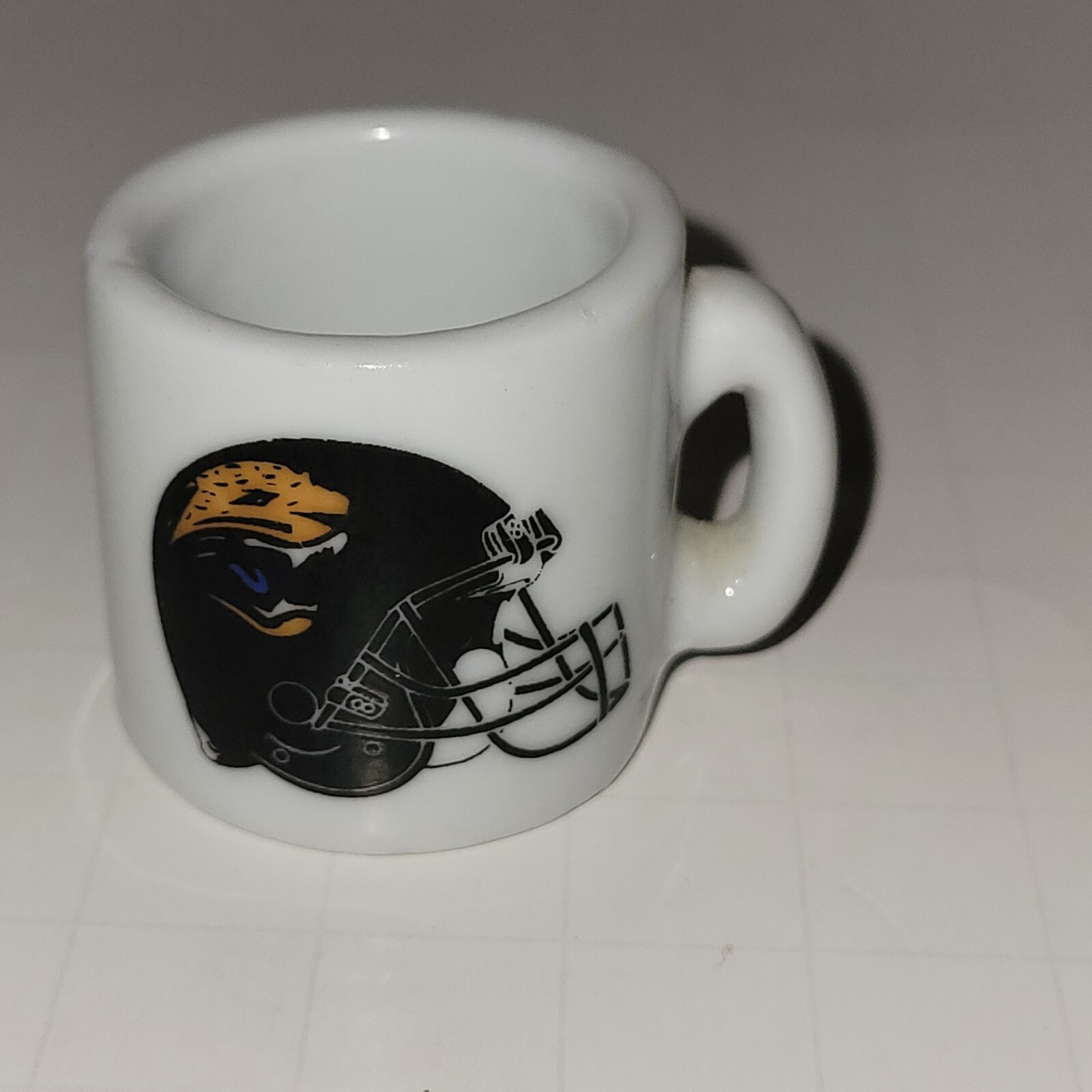 Jacksonville Jaguars Ceramic Gumball Mini Coffee Mug - 1.25" Tall. NFL ...