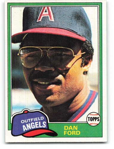 1981 Topps #422 Dan Ford NM Near Mint Angels | eBay
