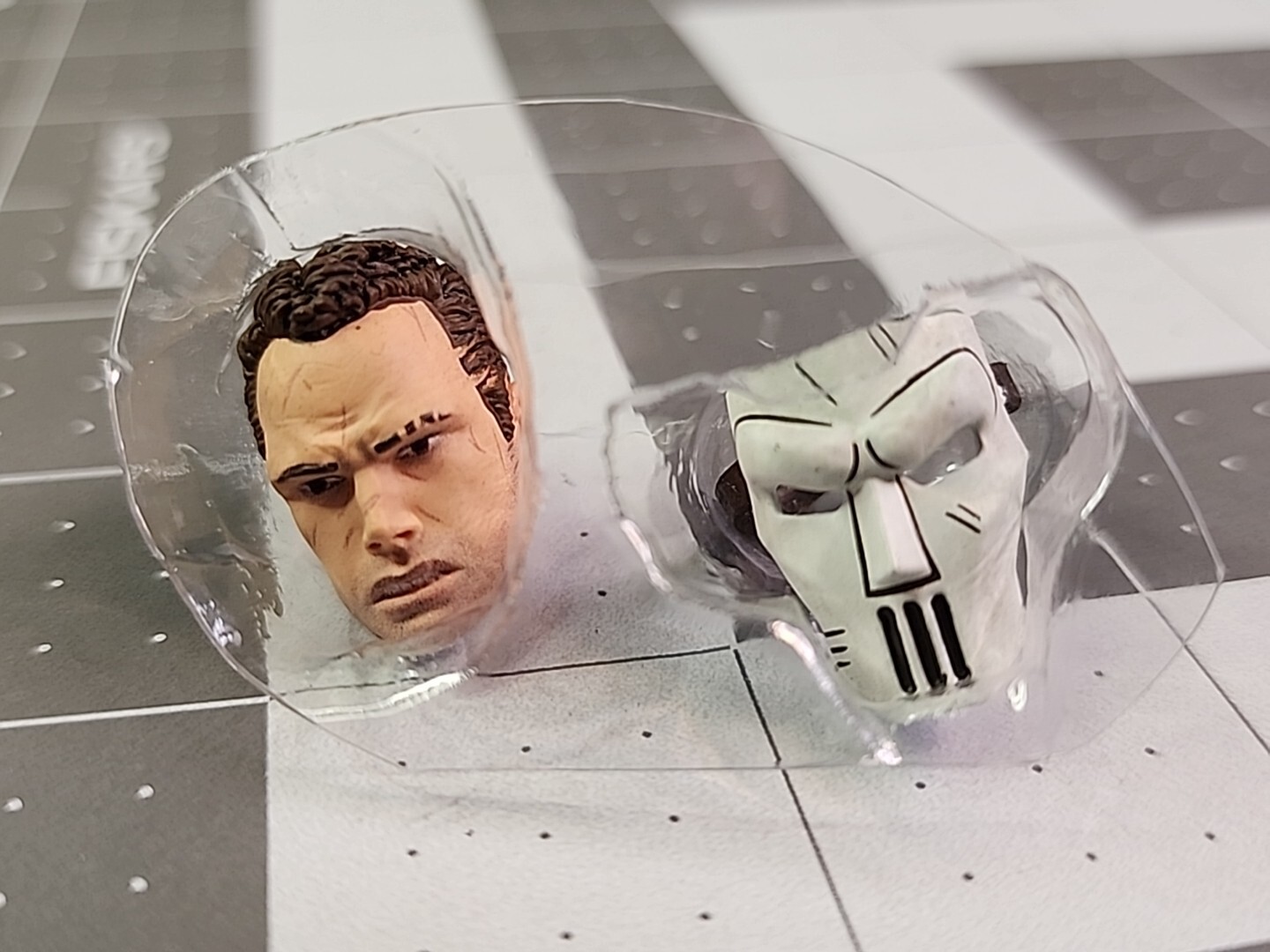 NECA TMNT Last Ronin Ultimate Casey Jones HEAD & Removeable MASK Custom ...