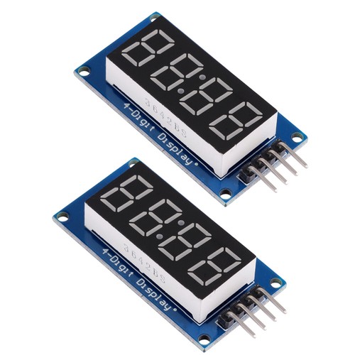 2 Pcs Clock Display Module Led Display Digital Tube Display Module ...