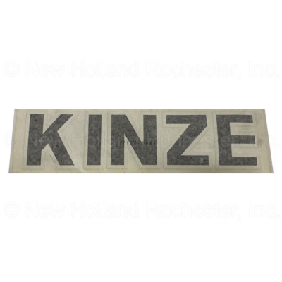 Kinze Kinze Decal 3" X 12" Part # G7100-104 | eBay