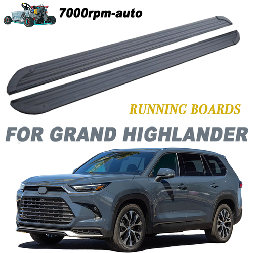 2PCS Running Boards Fits For Grand Highlander 2023 2024 Side Step Nerf ...