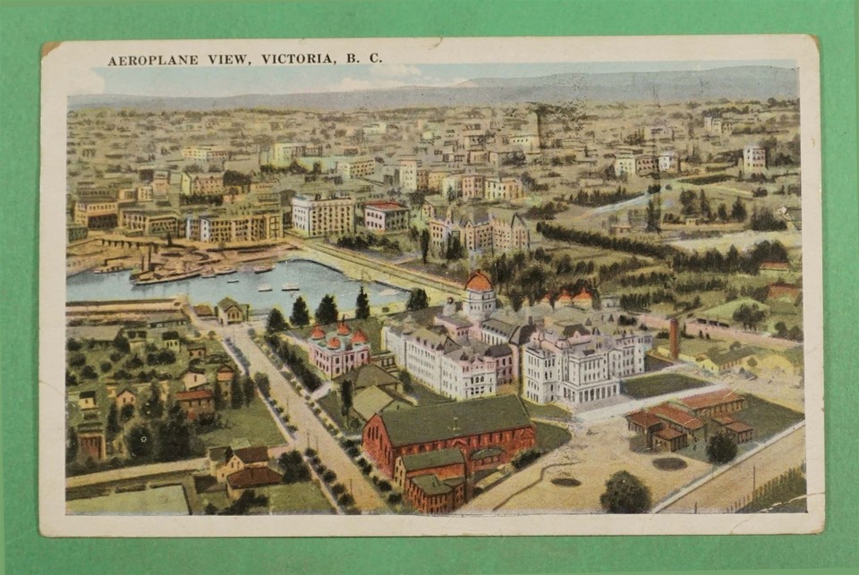 DR WHO 1923 MIXED FRANK CANADA VICTORIA BC POSTCARD SEATTLE WA R23491 ...