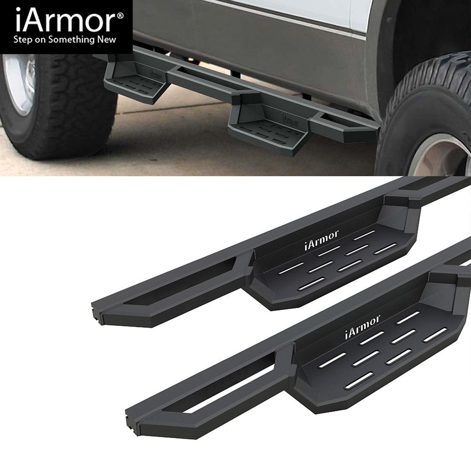 iArmor 6.5" Pocket Steps Steel Armor for 04-08 Ford F150 SuperCrew Cab ...