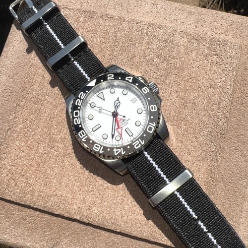 40mm GMT Japanese Movement Hand Made Watch | eBay