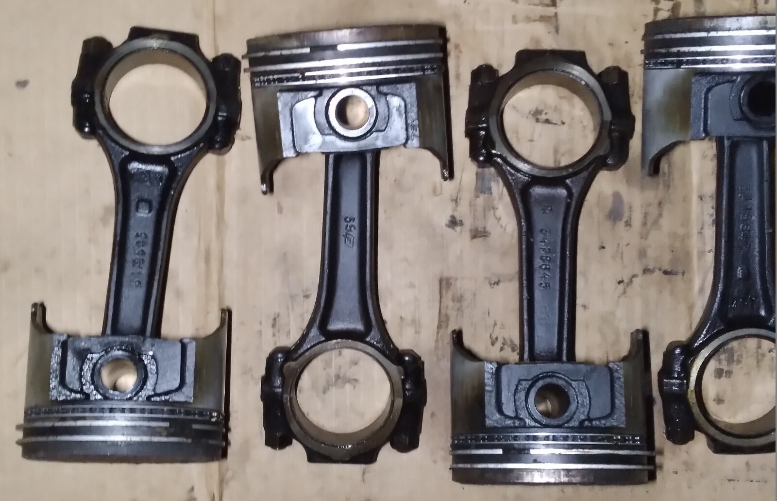 Mopar+340+Connecting+Rods+3418645+Set+of+8 for sale online | eBay