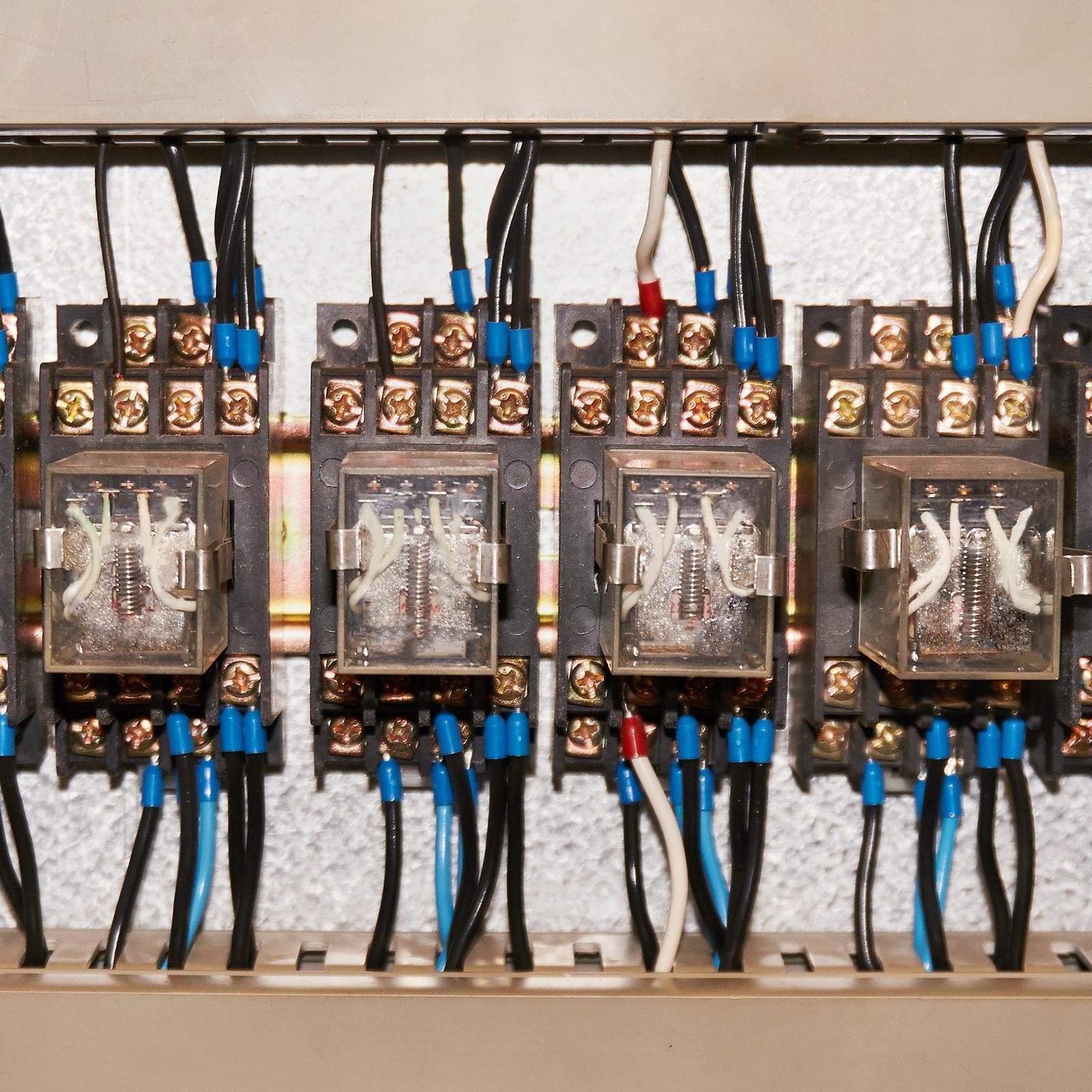 PTF08A 12A 300V AC 8 Pins DIN Rail Mount Power Relay Socket Base for ...