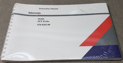 Tektronix P6205 FET Probe 070-8202-00 Instruction Manual. | eBay