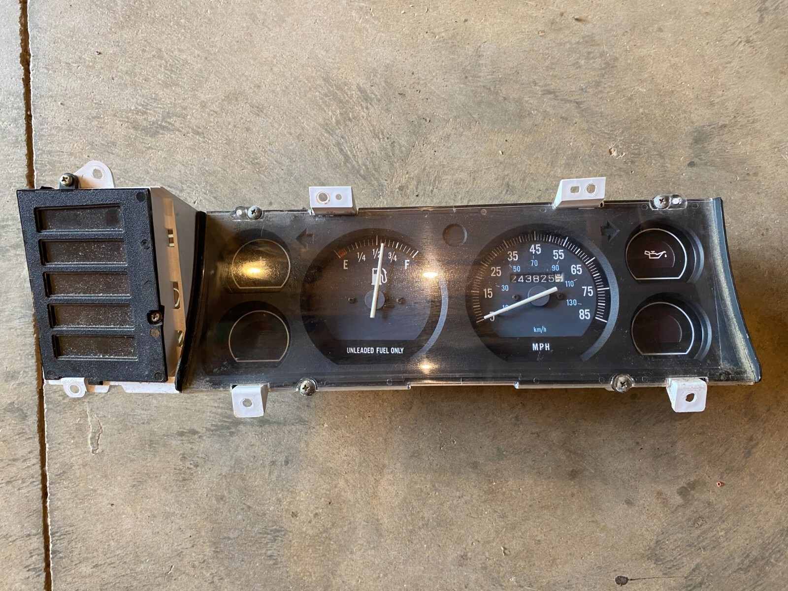 91-96 1996 JEEP CHEROKEE XJ INSTRUMENT CLUSTER WITHOUT TACH 243K ...