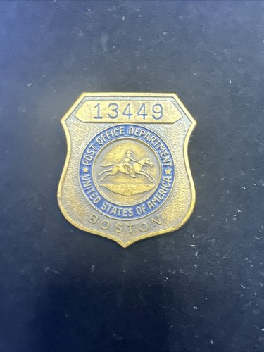 Vintage 1950’s USPS Uniform Pin Boston, MA | eBay