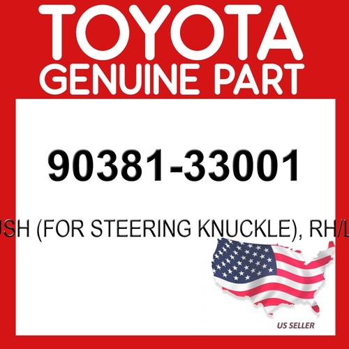 Toyota Genuine 90381-33001 Bush (For Steering Knuckle) RH/LH OEM | eBay