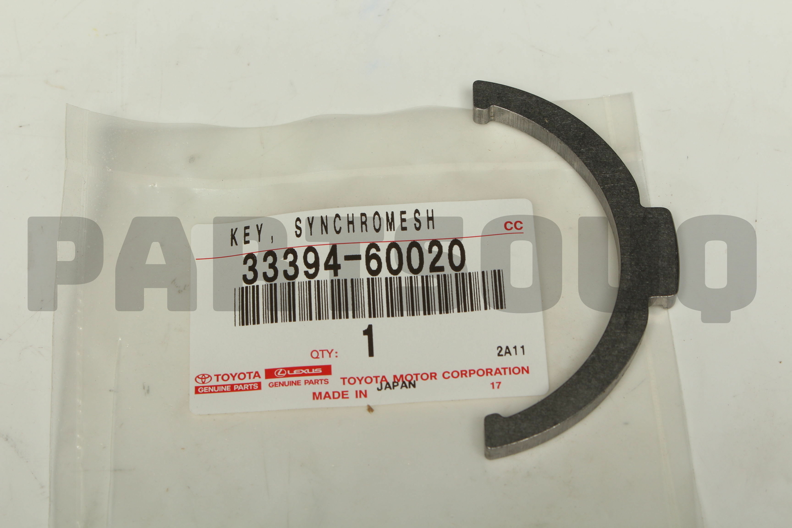 3339460020 Genuine Toyota KEY, SYNCHROMESH SHIFTING, NO.3 33394-60020 ...