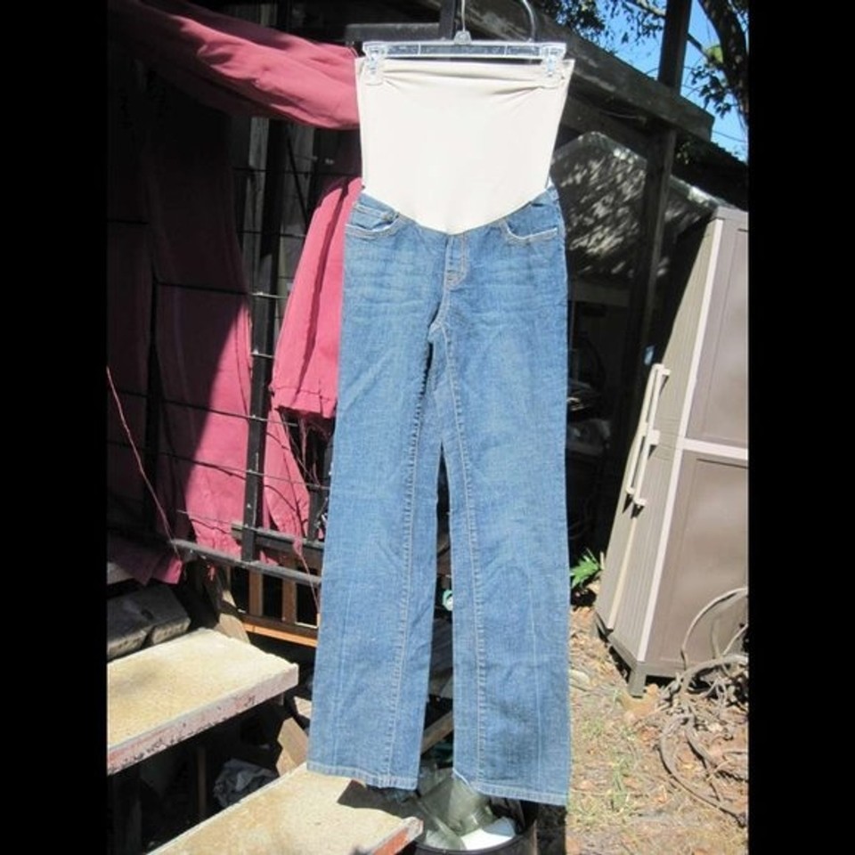 Tan Spandex Secret Fit Belly Band Motherhood Maternity XS Jean ...